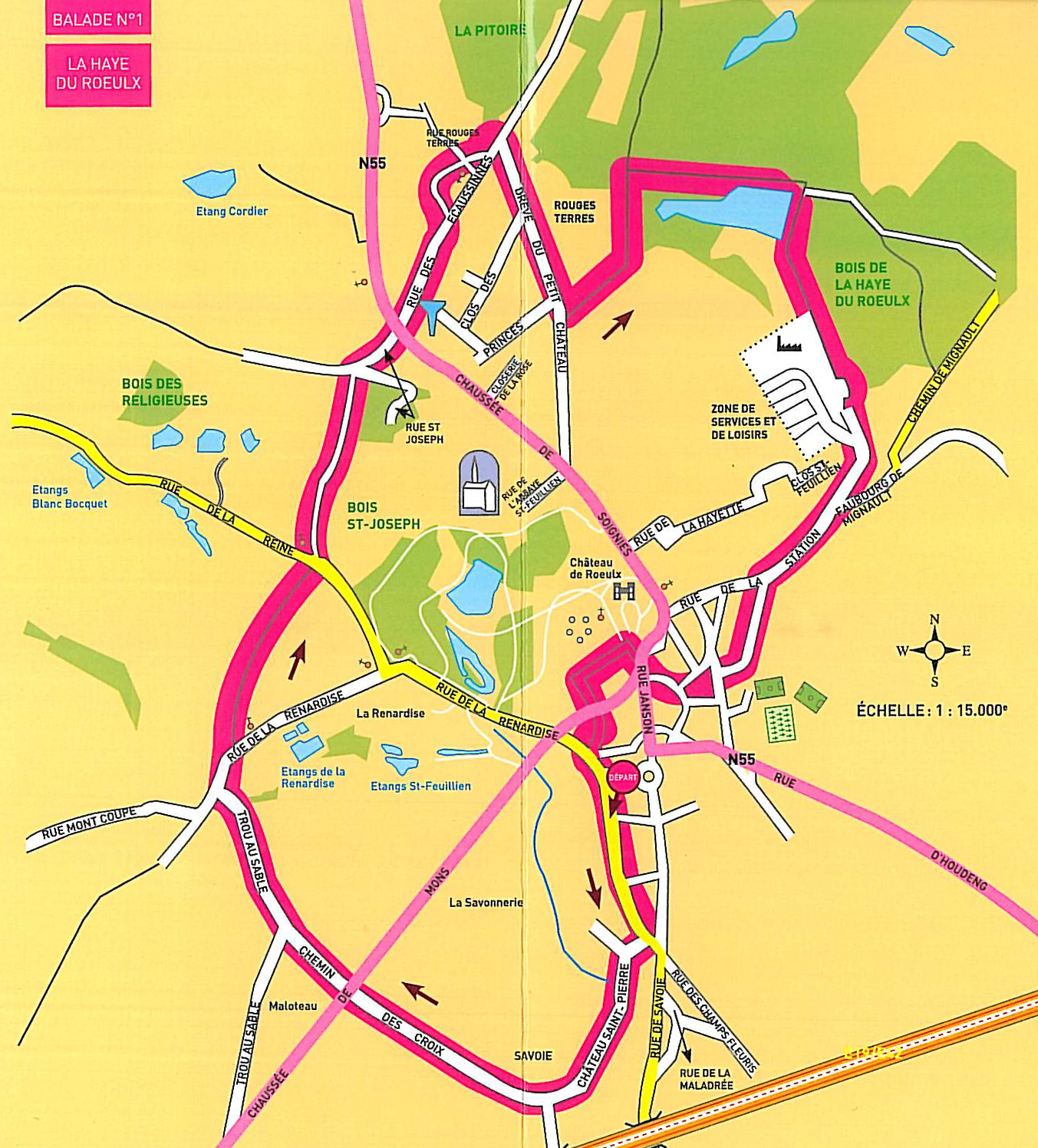 La Haye du Roeulx (Balade N° 1 - 8,5 km) - Office du Tourisme du Roeulx