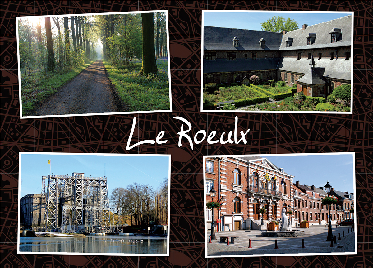 Carte postale "Le Roeulx" - Office du Tourisme du Roeulx